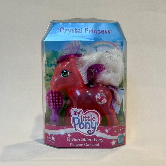 Hasbro | Toys | My Little Pony Divine Shine G3 Crystal Princess Flower ...